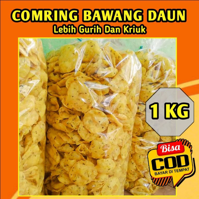 Jual Kecimpring Bawang Daun / Comring Bawang isi 500gr - 1 Kg / Lebih ...