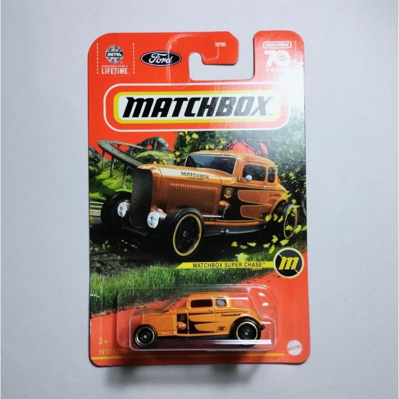 Jual MATCHBOX SUPER CHASE 1932 FORD COUPE MODEL B | Shopee Indonesia