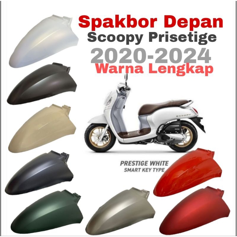 Jual Front Fender Selebor Depan Honda Scoopy Fi Esp New Pristige ...