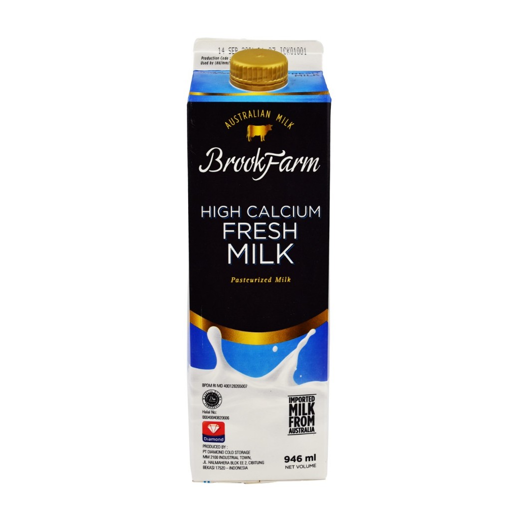 Jual Brookfarm Fresh Milk Susu Segar 946 ml | Shopee Indonesia