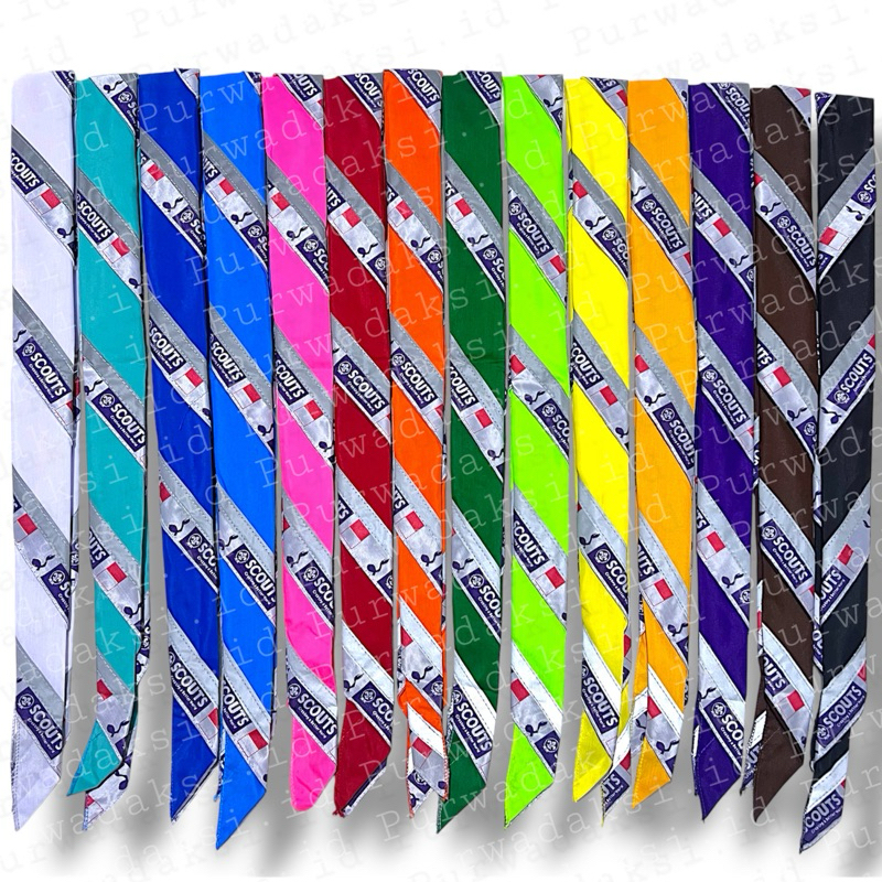 Jual Scraf Pramuka Sablon Scout Scraft wosm Menyala skraf Spotlight ...