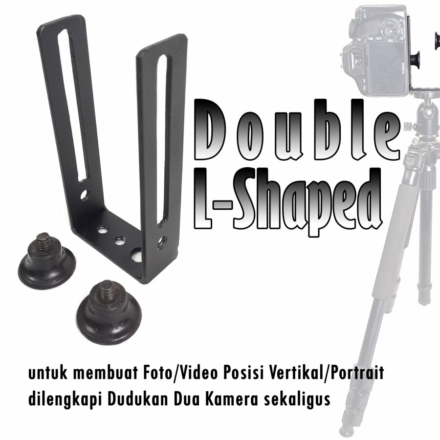 Jual Double L Shaped Shape Plate Portrait Vertikal 3D Stereoscopic ...
