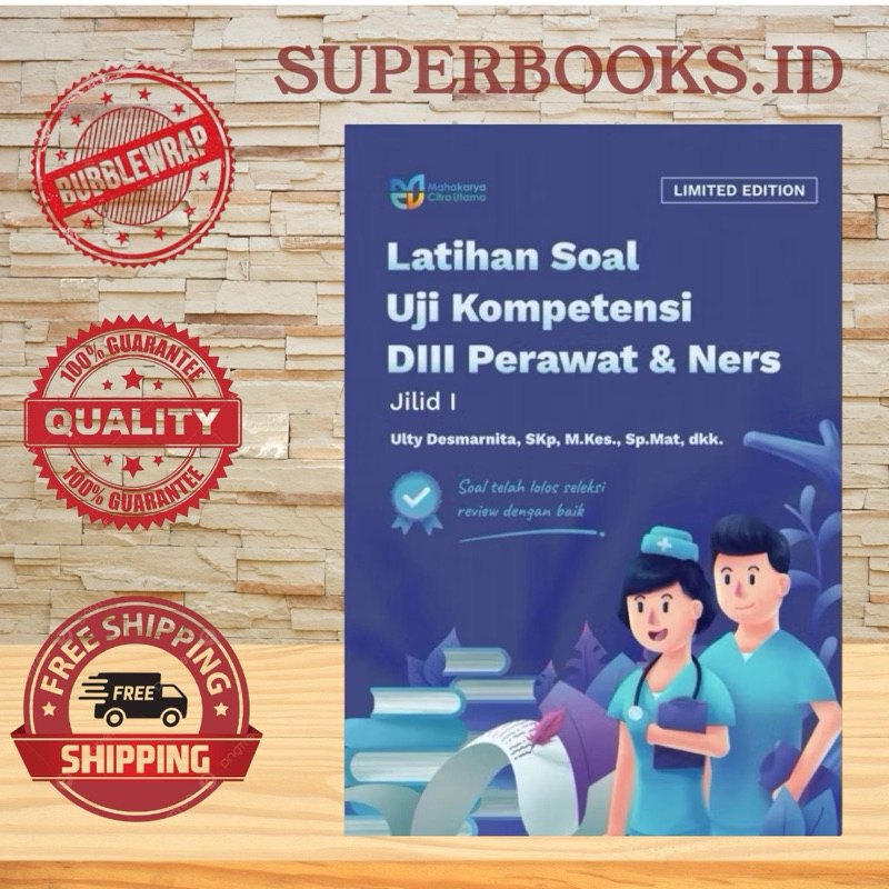 Jual BUKU UKOM PERAWAT - BUKU LATIHAN UJI KOMPETENSI D3 KEPERAWATAN ...