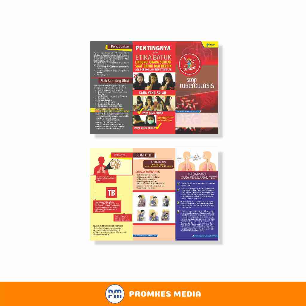 Jual Brosur TB, Brosur Waspada Tuberculosis, Leaflet TBC, Leaflet ...