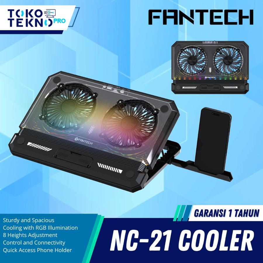Jual Fantech NC21 / NC-21 Notebook Stand Laptop RGB Kipas Pendingin ...