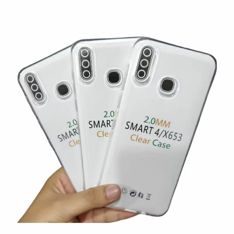 Jual Soft Case Original Space Bening infinix Smart 4 X653 Casing Transparan Pelindung Camera ...