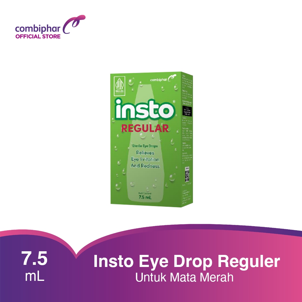 Jual Insto Eye Drop Reguler 7.5ml - untuk mata merah | Shopee Indonesia