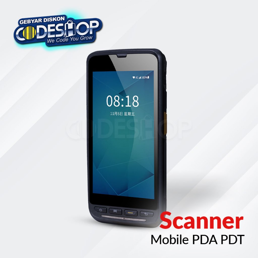 Jual iData 50P Mobile Barcode Scanner 2D PDA PDT Android Touchscreen ...