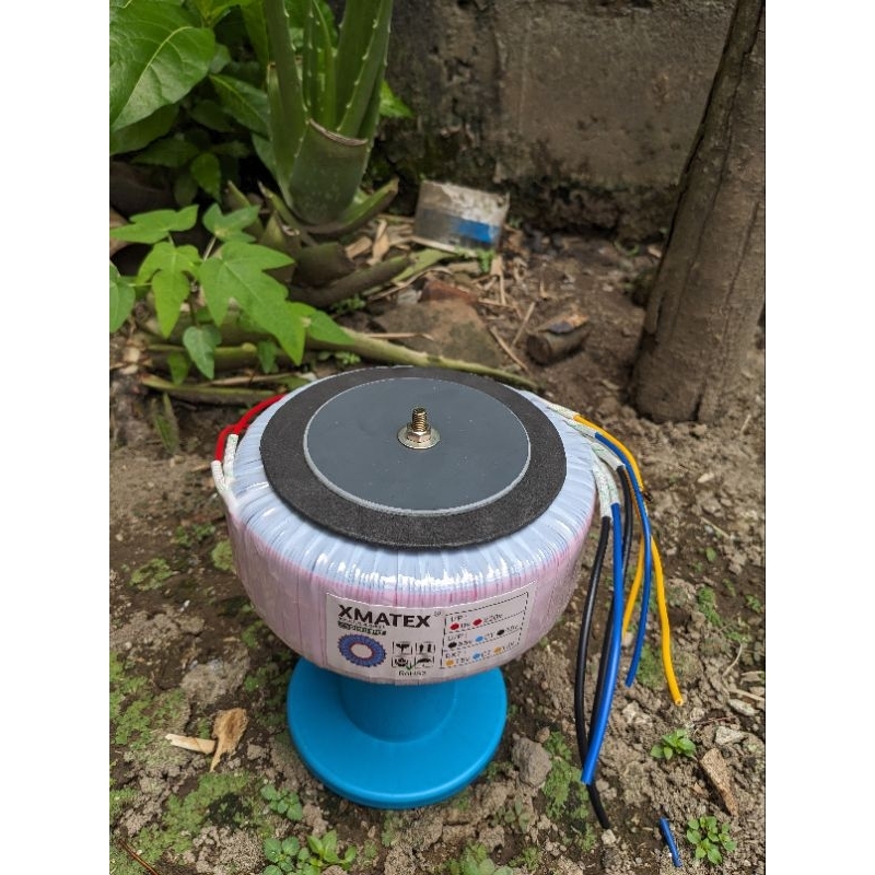 Jual TRAFO DONAT 10A CT 65V komplit tutup atas bawah | Shopee Indonesia