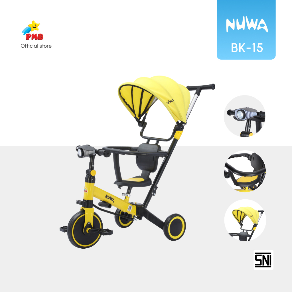 Jual Sepeda Roda Tiga Tricycle Iora BK15 – PMB Toys | Shopee Indonesia