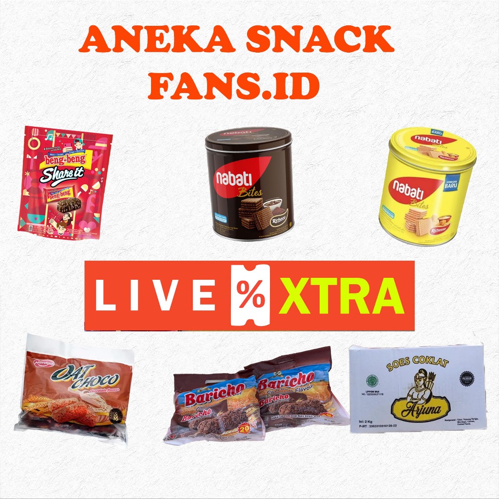 Jual ANEKA SNACK NABATI BITES/ BENG" SHARE IT/BARICHO | Shopee Indonesia