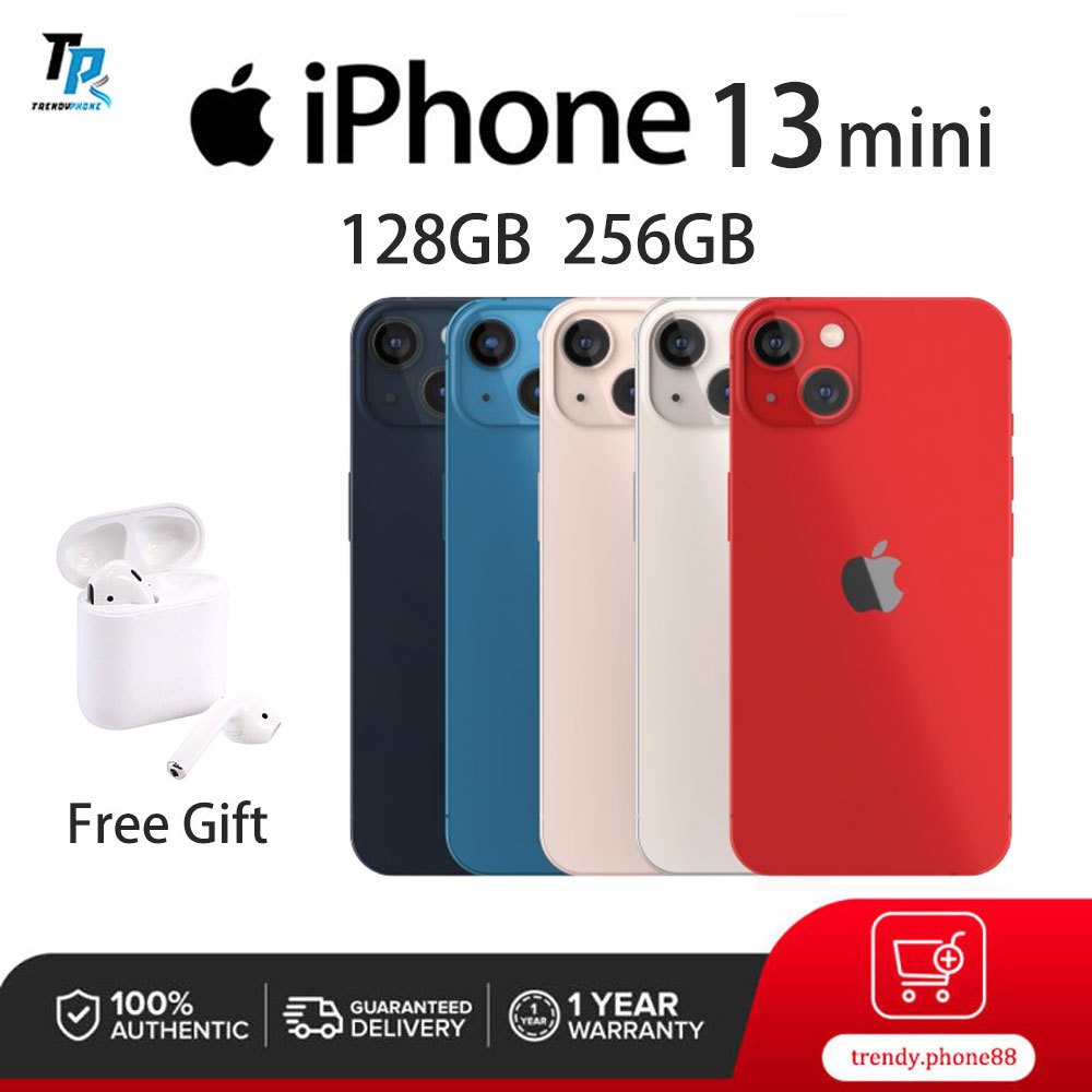 Jual APPLEIPhone 13mini 128GB/256GB All Sim Fullset Original Mulus100% 3utools All Green ...