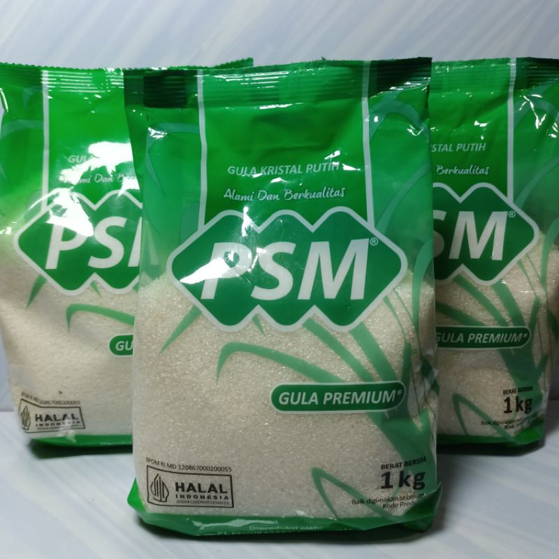 Jual Gula Kristal Putih PSM 1kg | Shopee Indonesia