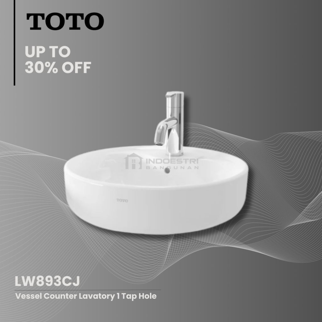 Jual Wastafel TOTO LW 893 CJ / Wastafel Meja TOTO (Body Only) | Shopee ...