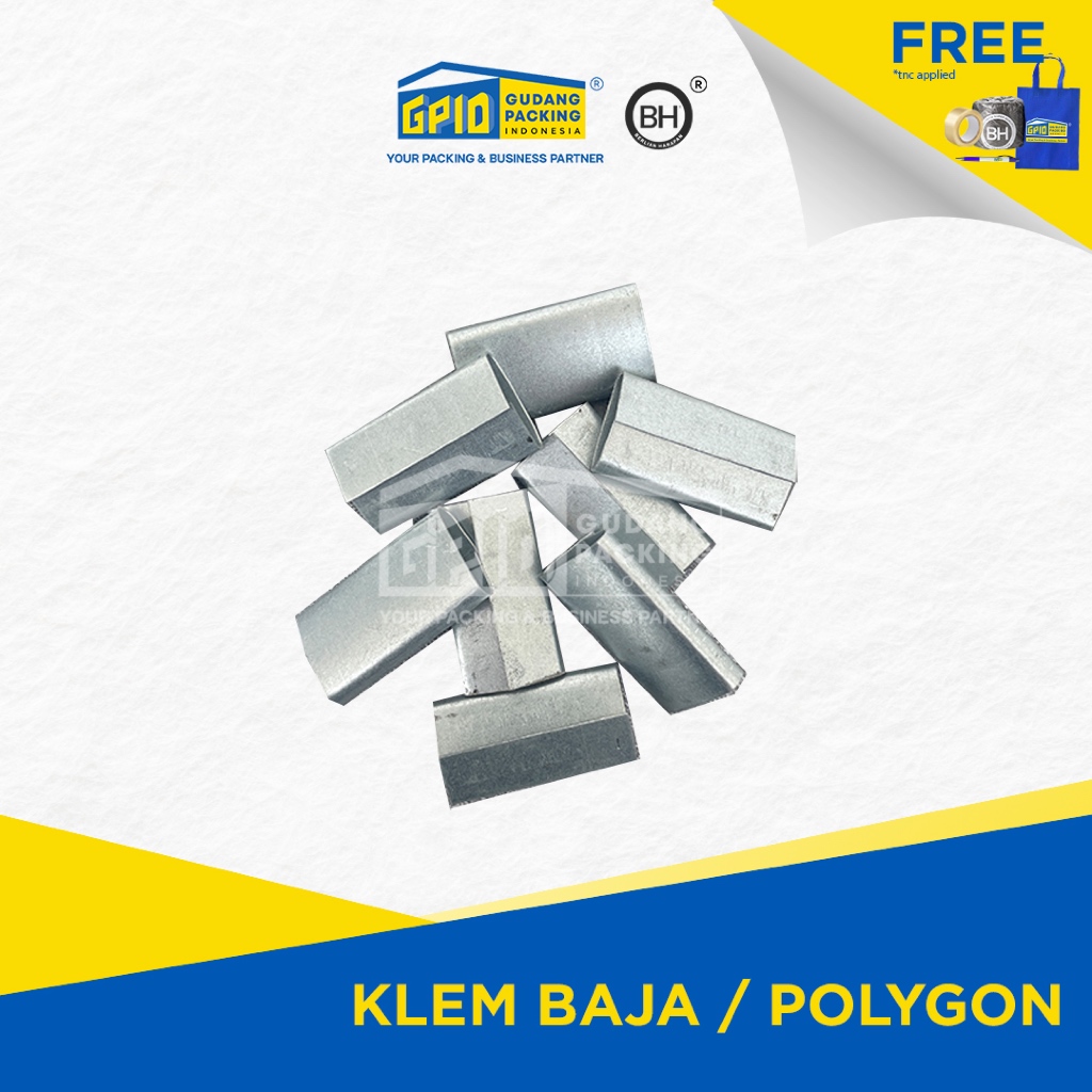 Jual Segel / Klem Besi / Baja untuk Bandezer / Strapping Besi | Shopee ...