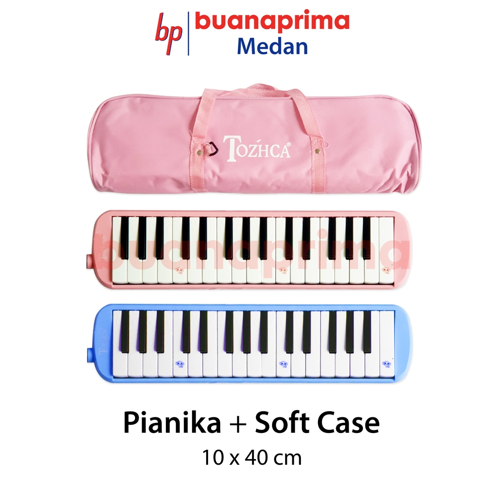 Jual PIANIKA + SOFT CASE Biru / Pink Alat Musik Tiup Sekolah | Shopee ...