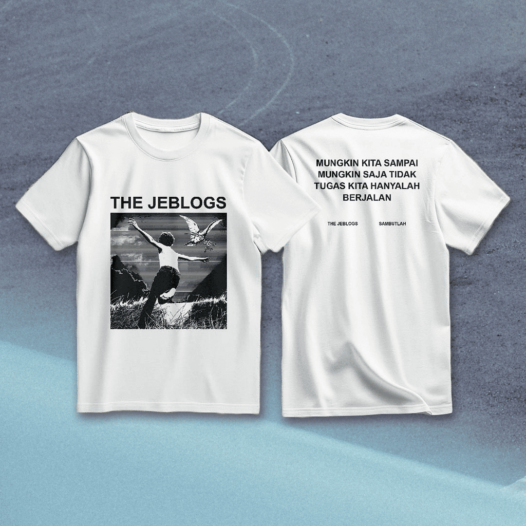 Jual Tshirt The Jeblogs Lirik Sambutlah | Shopee Indonesia