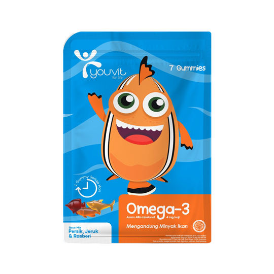 Jual YOUVIT OMEGA-3 ANAK 7 GUMMIES - Vitamin-dan-Suplemen | Shopee ...