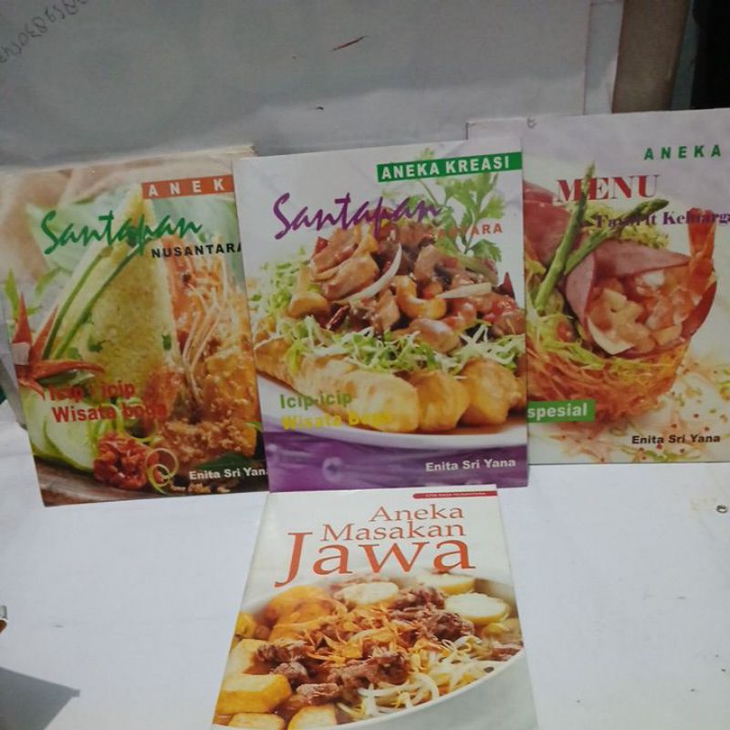 Jual Buku Resep Aneka masakan jawa...ANEKA KREASI ...ANEKA MENU Favorit ...