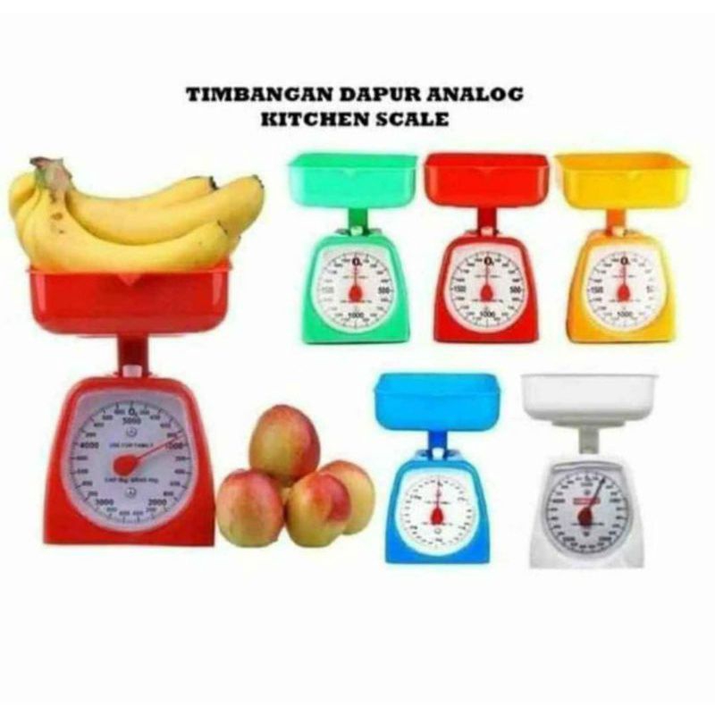 Jual Timbangan Kue Analog/Timbangan Dapur/Steele/Fujika/Kitchen Scale ...