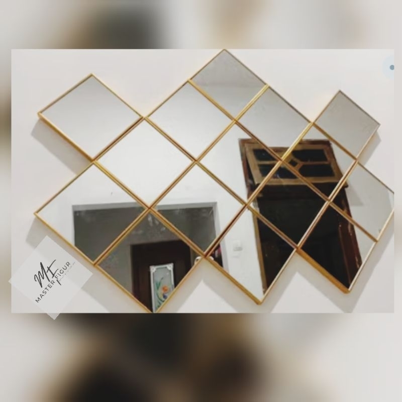 Jual Kaca Tempel Kotak-kotak ukuran 16x16cm per pic ( harga satuan ...