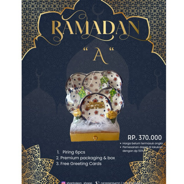 Jual Parcel Piring / Parcel Lebaran piring / Parcel pecah belah ...