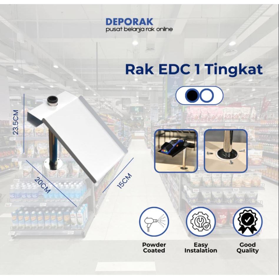 Jual RAK EDC / RAK MESIN EDC 1 TINGKAT | Shopee Indonesia
