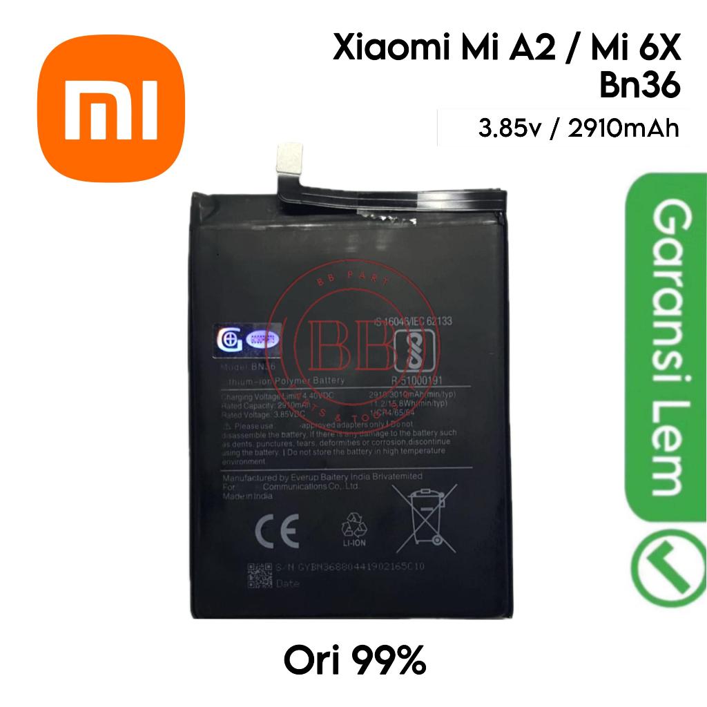 Jual Baterai BN36 / BN-36 / Xiaomi Mi A2 / Mi 6X / MiA2 / Mi6X / M1804D2SG / M1804D2SI - Batu ...