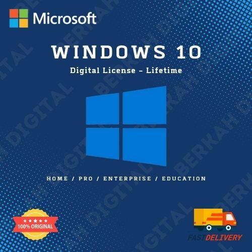 Jual Windows 10 Home | Pro | Education | Enterprise Original License ...