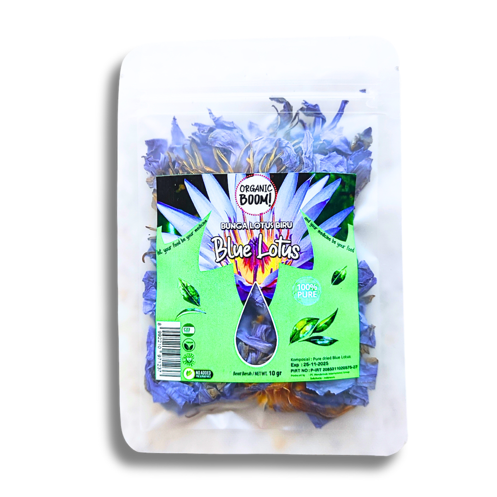 Jual Organic Boom! - Blue Lotus Flower Teratai 25g Bunga Lotus Biru ...