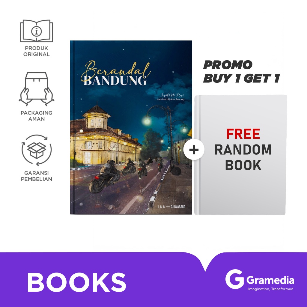 Jual Gramedia Medan - Berandal Bandung + FREE RANDOM BOOKS | Shopee ...