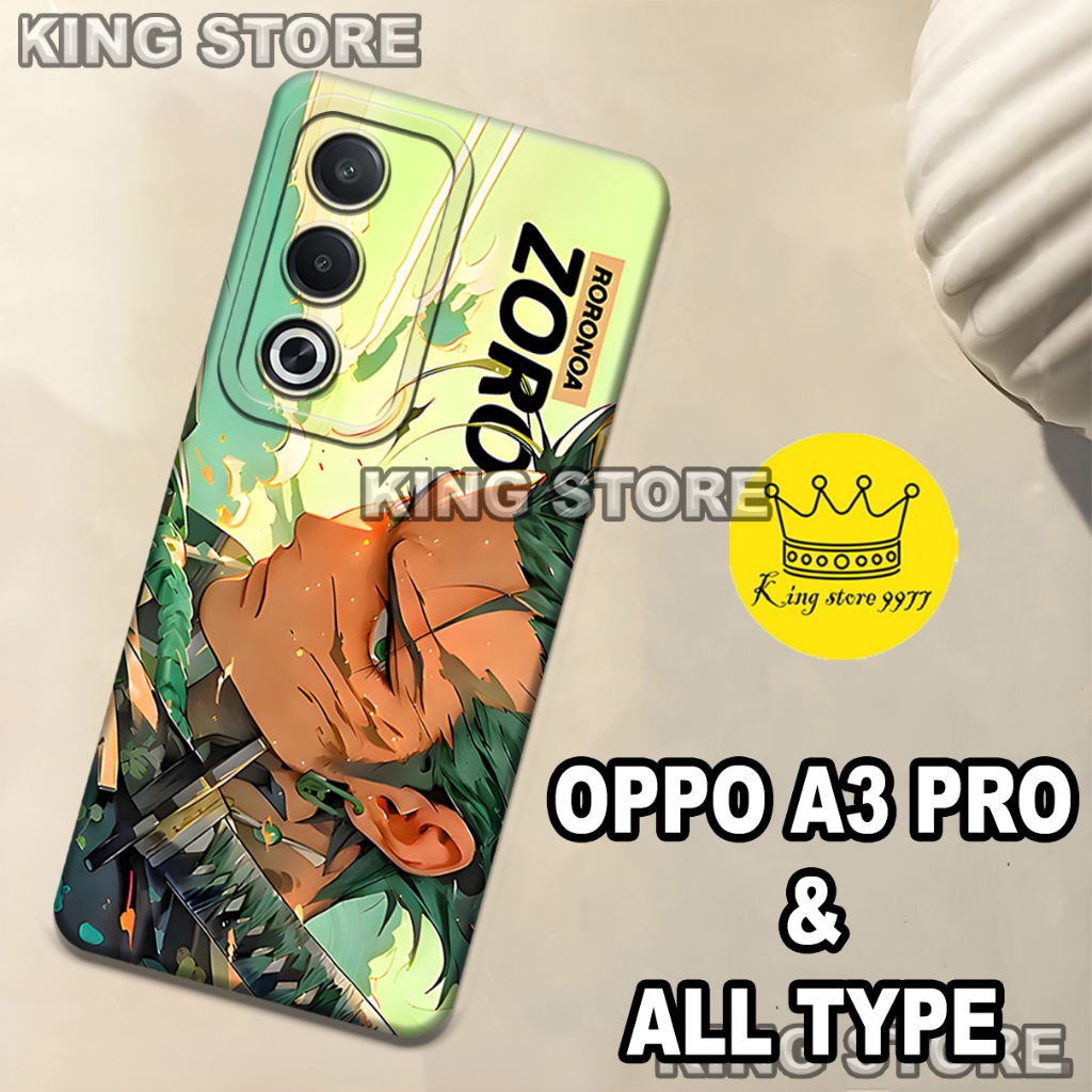Jual (KS2) Softcase karet untuk OPPO A3 PRO 2024 Motif gambar Anime ...