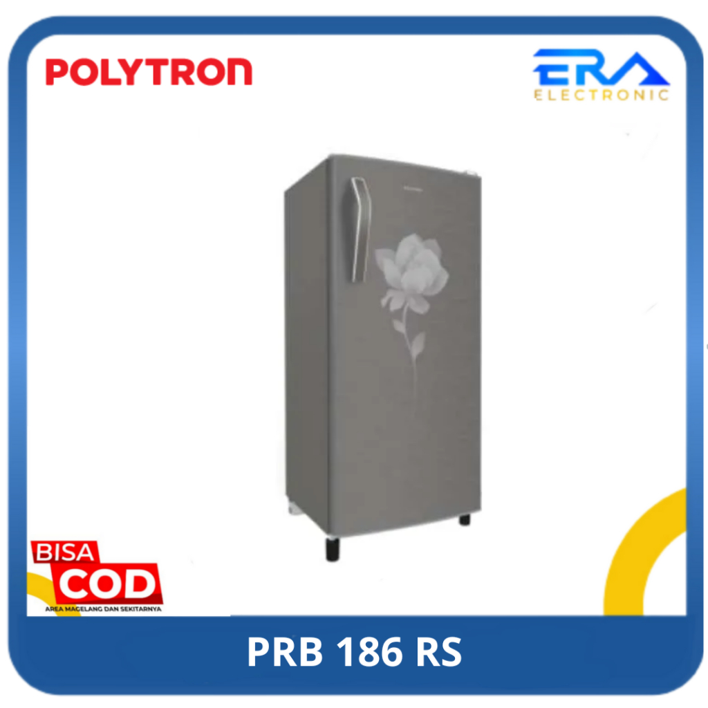 Jual KULKAS 1 PINTI POLYTRON PRB 186 R/RS MERAH KAPASITAS 180 LITER ...