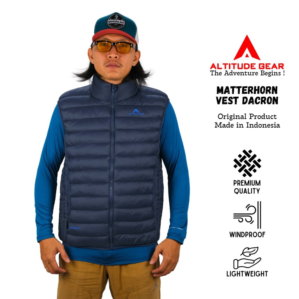 Jual Altitude gear - Jaket Rompi Pria Keren Rompi Vest Motor Anti Angin ...