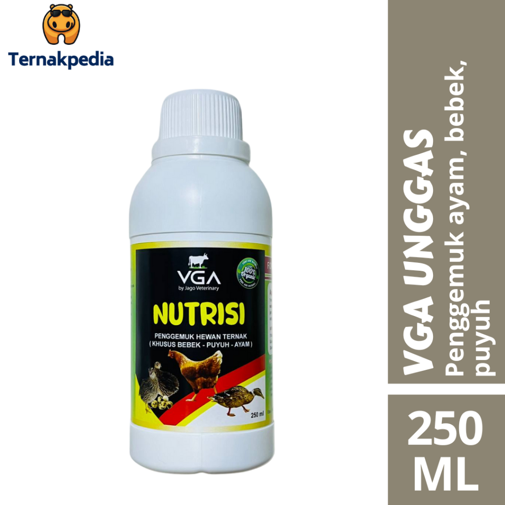 Jual VGA Nutrisi Unggas 250 ml - VGA Unggas 250 ml - VGA Unggas ...