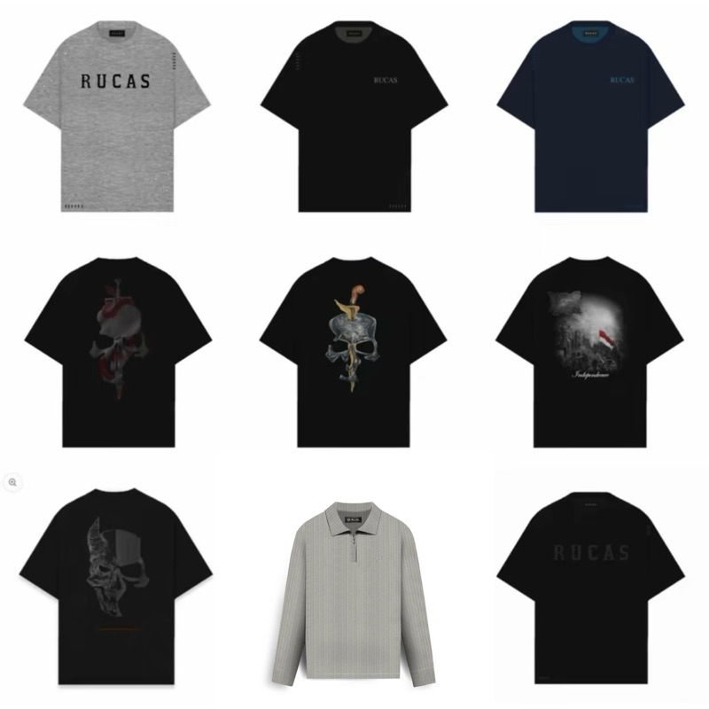 Jual (ORIGINAL FULL SET) RUCAS TAILOR POLO SHIRT / RUCAS INITIAL ...