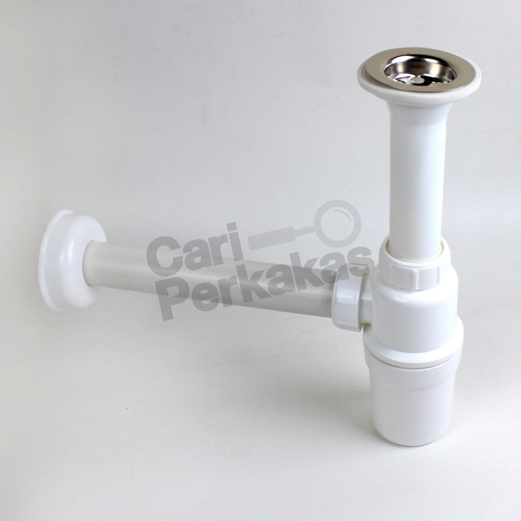 Jual CAB Sifon Botol Plastik PVC Sivon Botol Wastafel Pipa Saringan ...