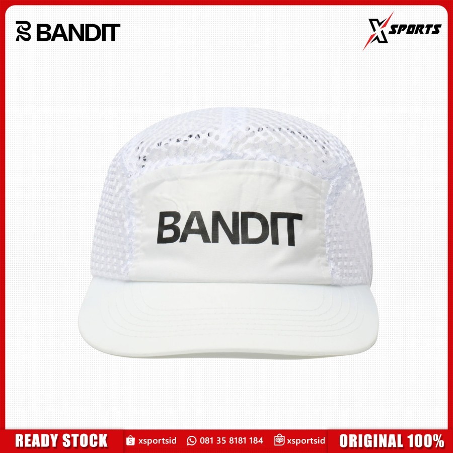 Jual BANDIT Running The OG Mesh Run Hat Unisex White Onesize | Shopee ...