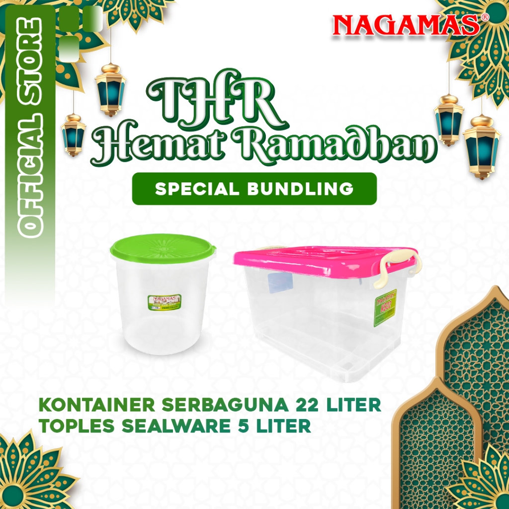 Jual [KHUSUS LIVE] NAGAMAS THR BUNDLING HEMAT - Kontainer Box Serbaguna ...