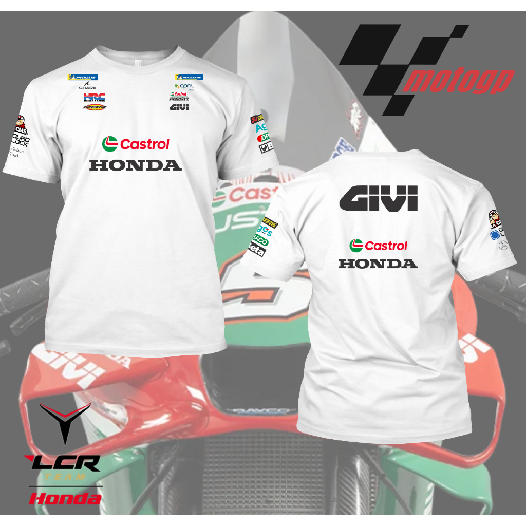 Jual Kaos Honda LCR Official Sponsor Team MotoGP Livery2025 | Shopee ...