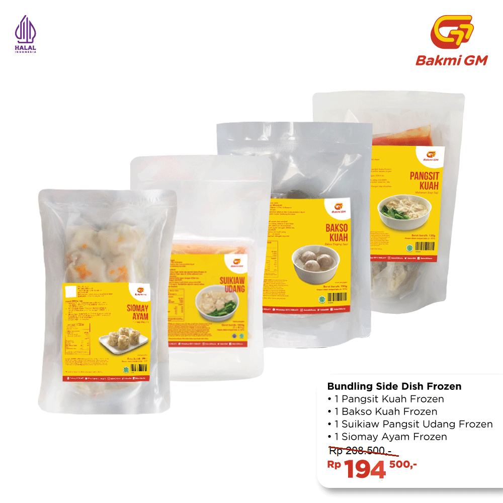 Jual Bakmi GM - Paket Bundling Side Dish Frozen | Shopee Indonesia