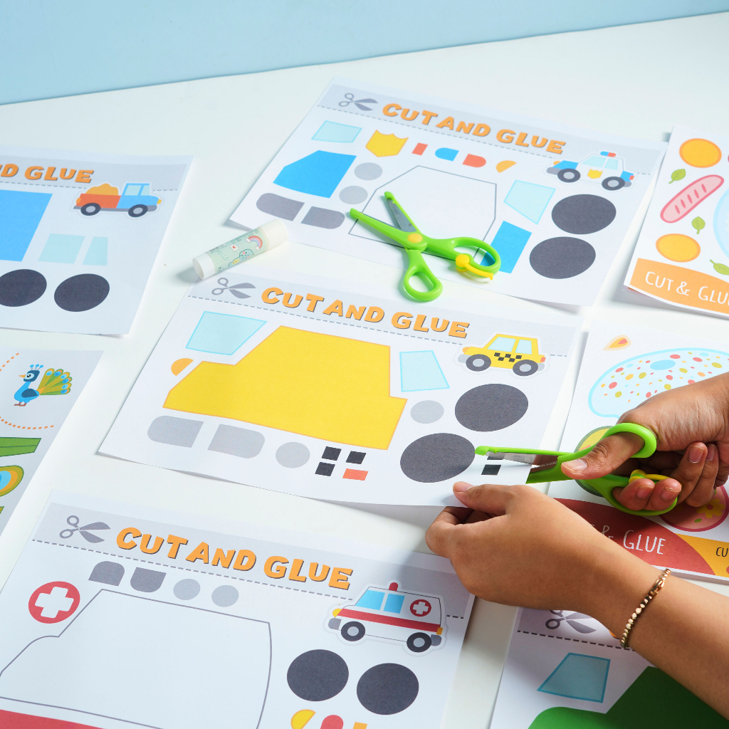 Jual Aktivitas Menggunting dan Menempel / Worksheet Gunting Tempel ...
