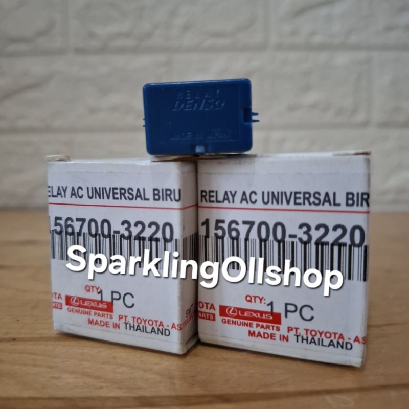 Jual Relay DENSO / Rilay Biru Universal 12V Kaki 4 / K4 / 4 Pin / 4Pin ...