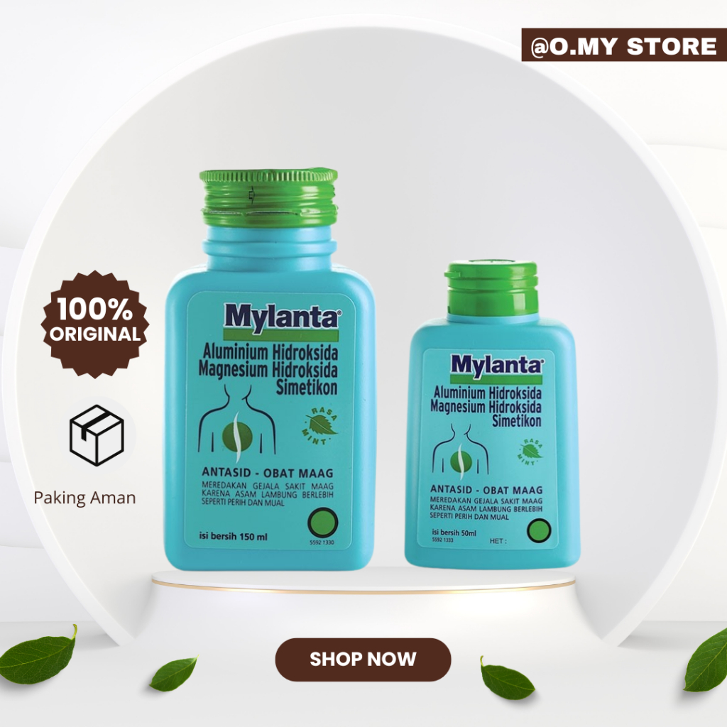 Jual Mylanta syrup 50 ml / Mylanta Cair 150ml | Shopee Indonesia