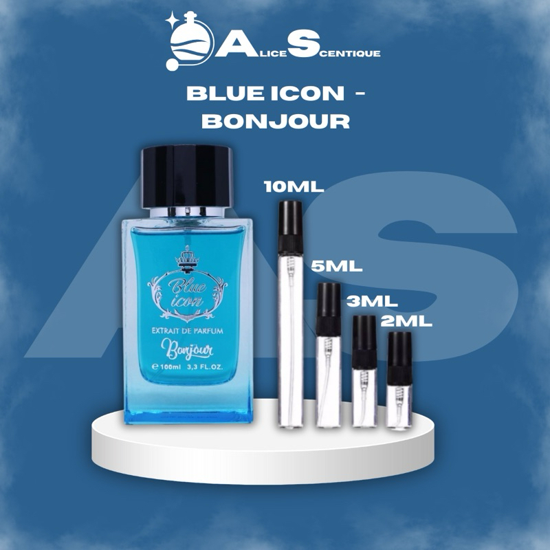 Jual Decant Blue Icon Bonjour | Shopee Indonesia