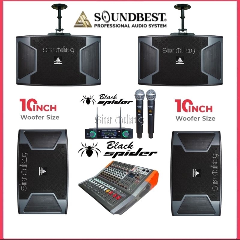 Jual Paket Sound System ( Cafe, Resto, Tempat Gym, Sekolah Dll) 4 Unit ...