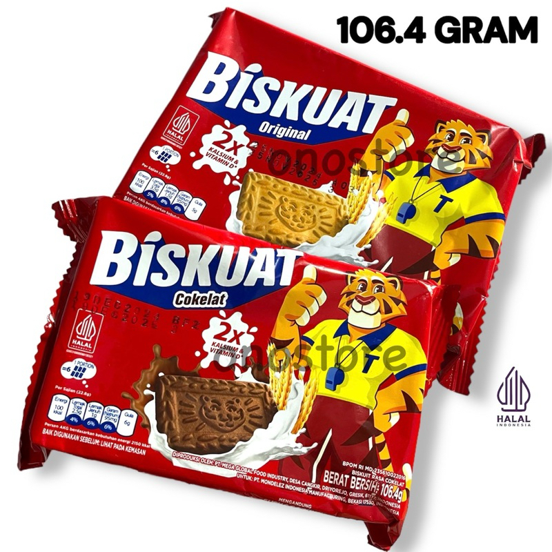 Jual Biskuat Biskuit Cokelat Original 106.4 gram | Shopee Indonesia