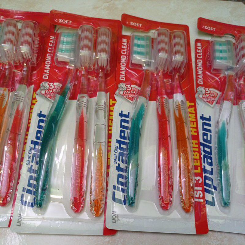 Jual Sikat gigi Ciptadent Diamond Clean isi 3/pack | Shopee Indonesia