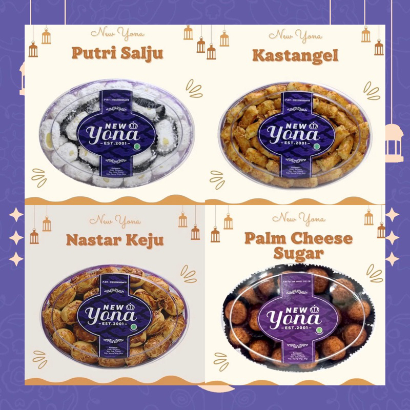 Jual (READY SIAP KIRIM) NEW YONA COOKIES SWEET SERIES EDISI IDUL FITRI ...