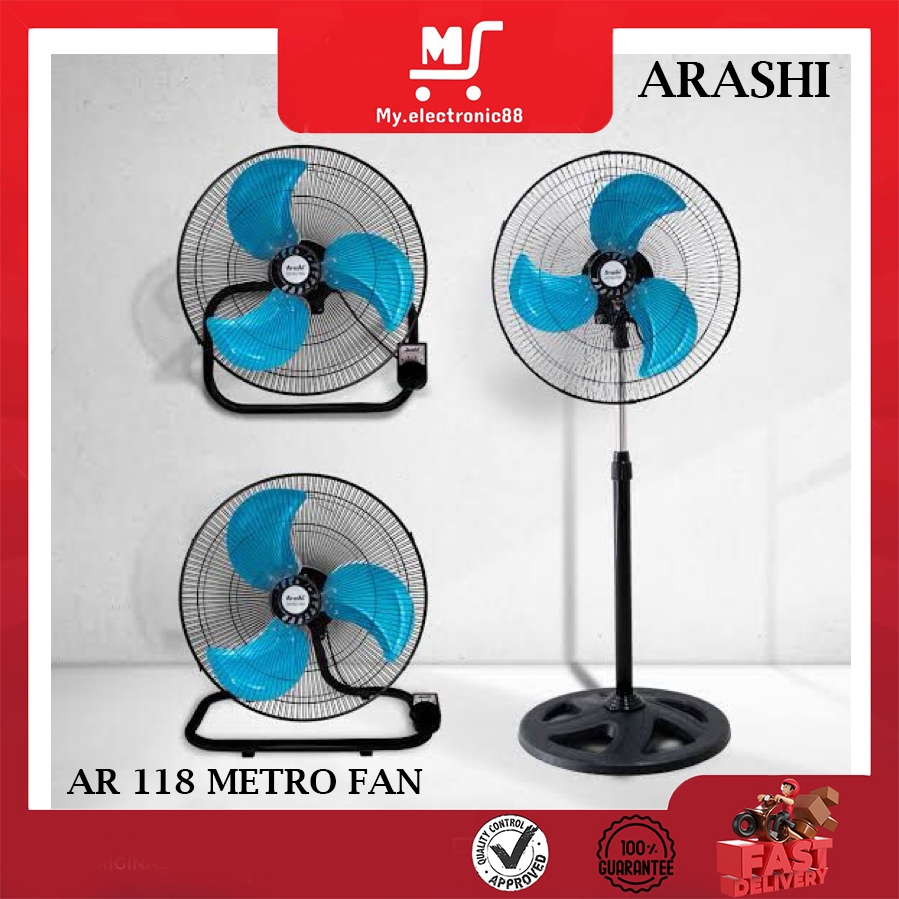Jual METRO FAN 3IN1 ARASHI 18'(AR 118 METRO FAN) | Shopee Indonesia